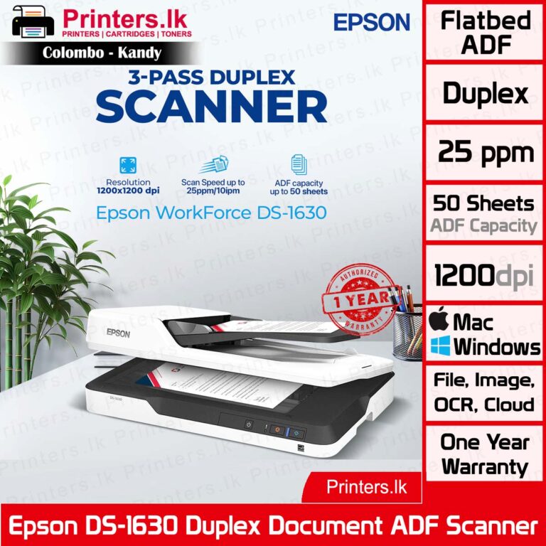 Scanners in Sri Lanka Best Price @ PRINTERS.LK