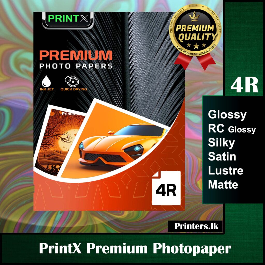 Printx 4R Photopapers Glossy/ RC/ Silky/ Satin/ Lustre 260gsm