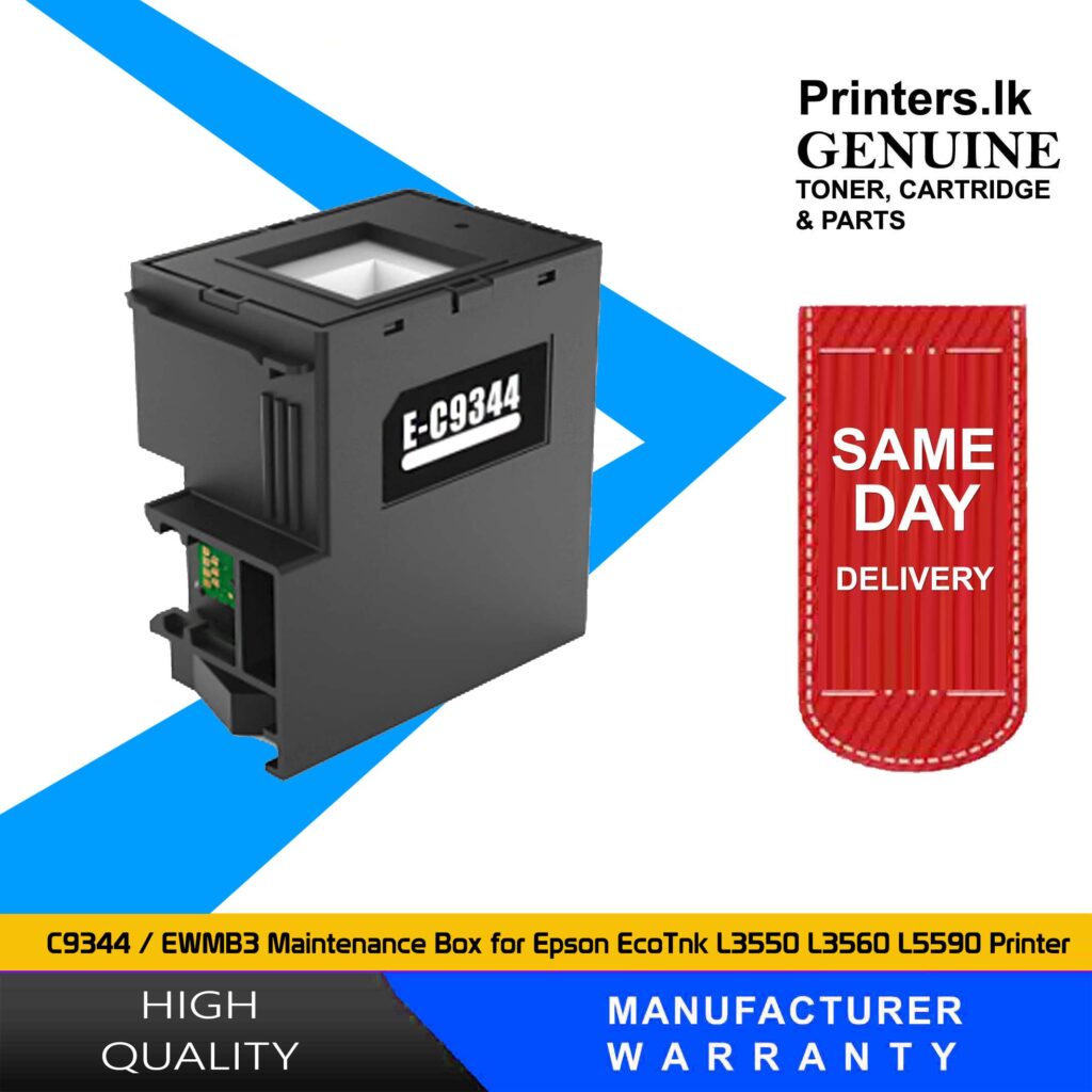 C9344 / EWMB3 Maintenance Box for Epson EcoTnk L3550 L3560 L5590 Printer